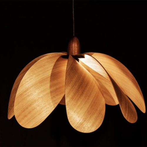 Propeller Pendant Light – Eucalypt / Copper Laminate – Workshopped