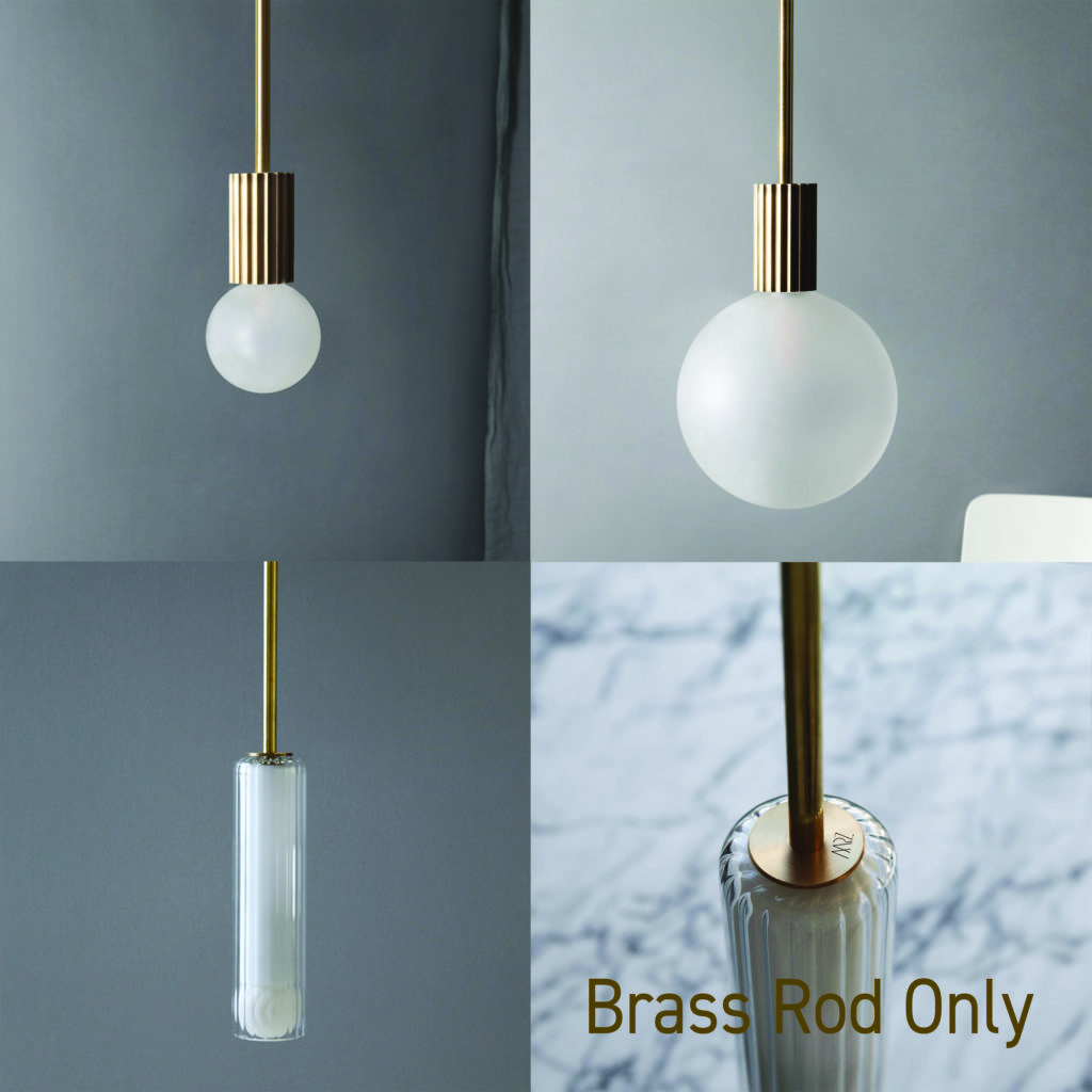 Extension Rod for Attalos and Lini Pendant Light – Workshopped